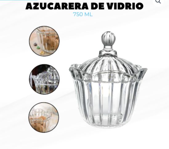 Azucarera de Vidrio 750ml | Sodimac Perú