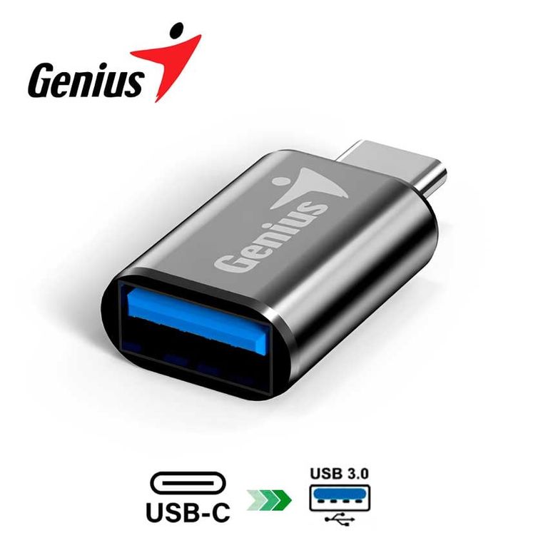 ADAPTADOR GENIUS USB-C A USB-A ACC-C2A 3.0 GENIUS | falabella.com