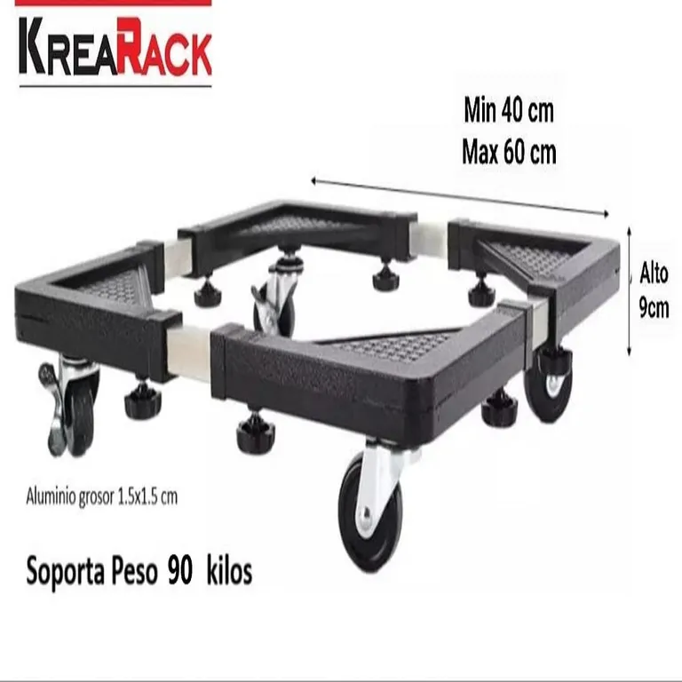 Base Con Rueda regulable Para Cocina Lavadora | Sodimac Falabella