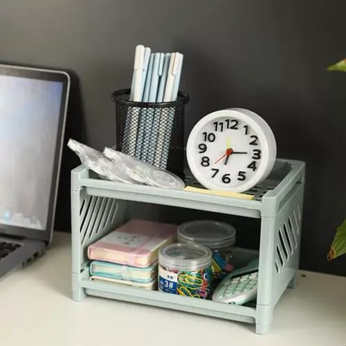 ORGANIZADOR MULTIUSO DE ESCRITORIO COLOR VERDE MENTA | Sodimac Falabella