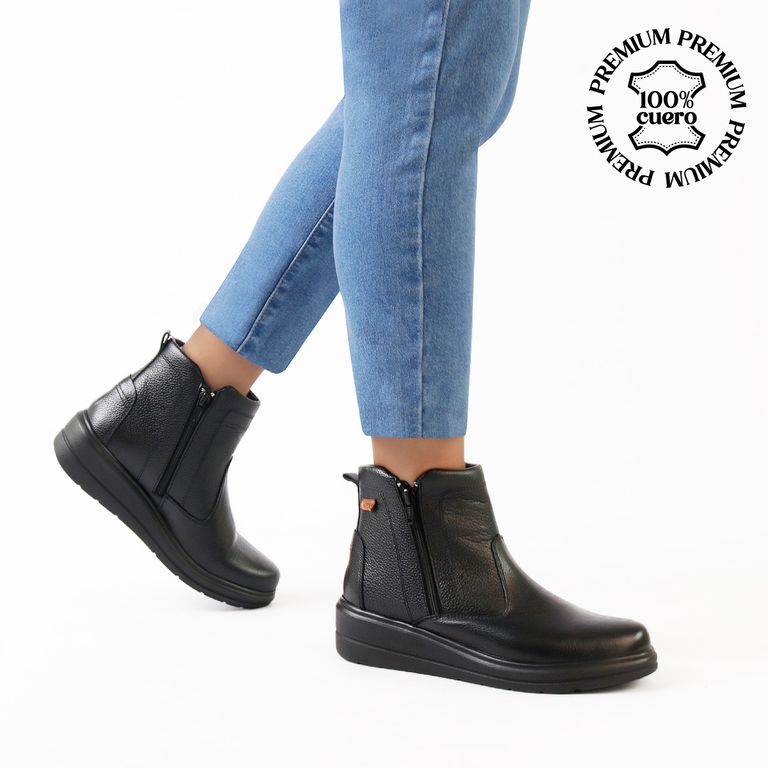 Botas Confort Mujer Ecco Split02 Negro Cuero ECCO | falabella.com