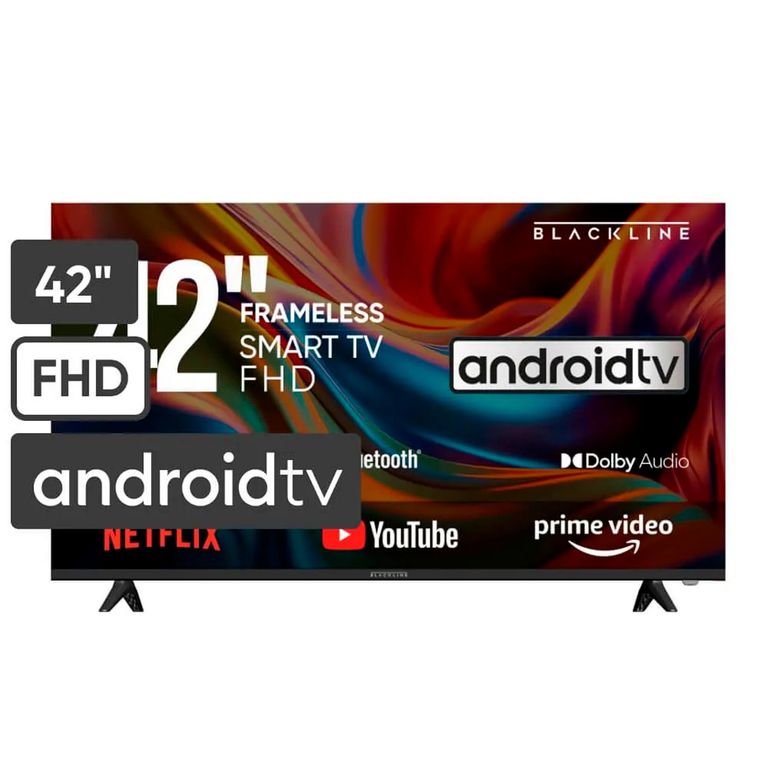 Televisor BLACKLINE 42" FHD Smart TV ANDROID BL-TV42FEG5F4PE BLACKLINE | falabella.com