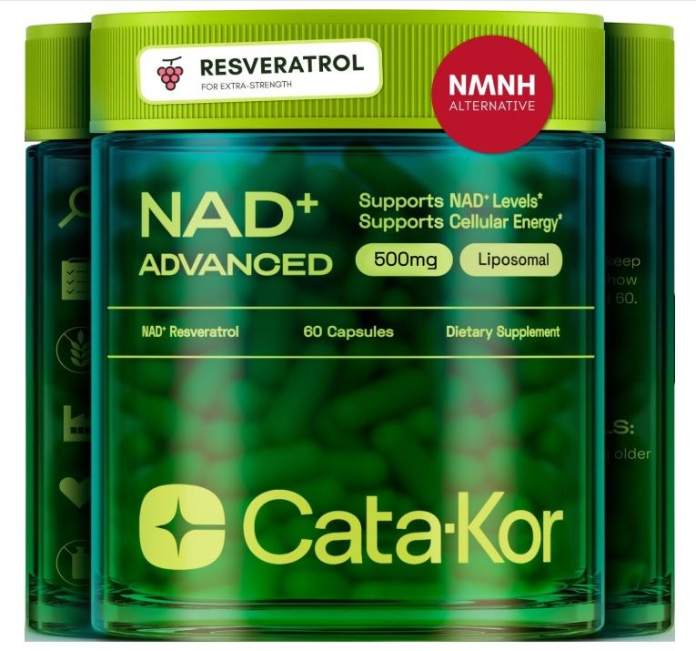 NAD Resveratrol 500 mg 60 capsulas Catakor – Reus Research GENERICO ...