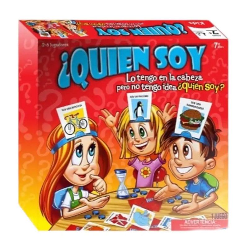 Quién Soy Juego de mesa divertido para toda la familia GENERICO ...