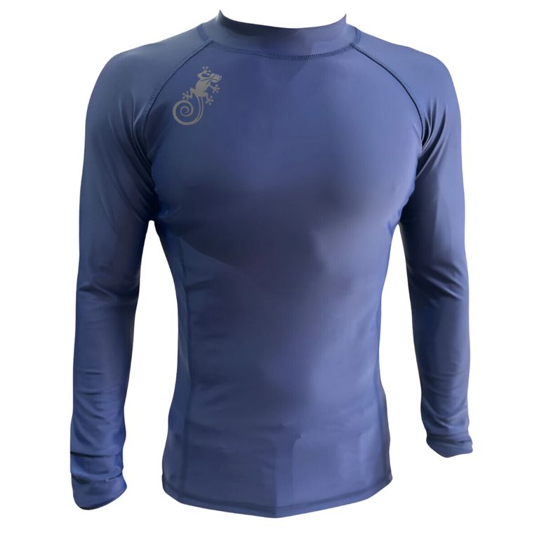 LICRA CON PROTECCION UV AQUAMODA LAMANLGR NIÑO AZUL LOGO GRIS ...