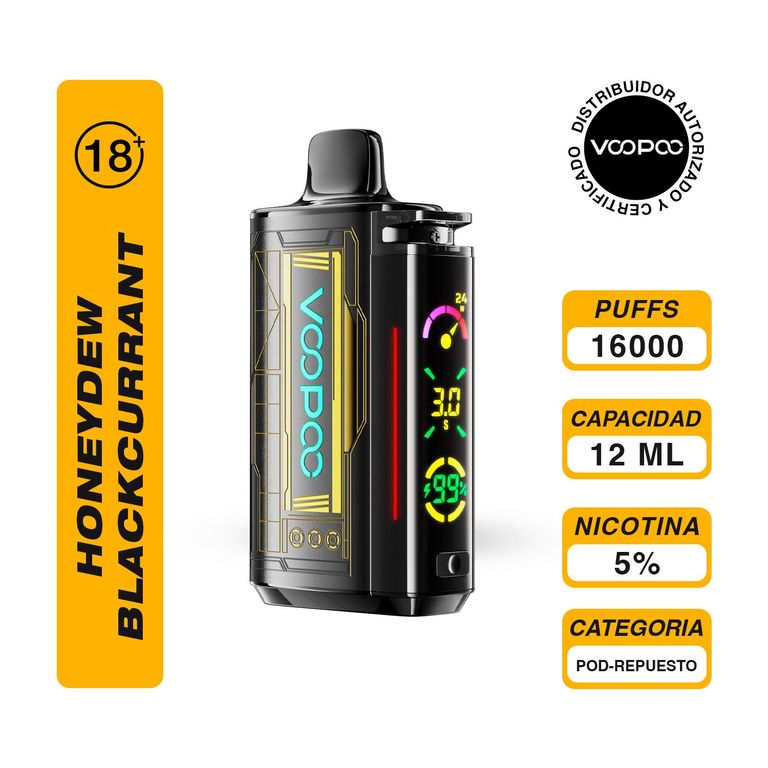 Voopoo Max KIT 16000 Puffs - Honeydew Blackcurrant VAPE STATION ...
