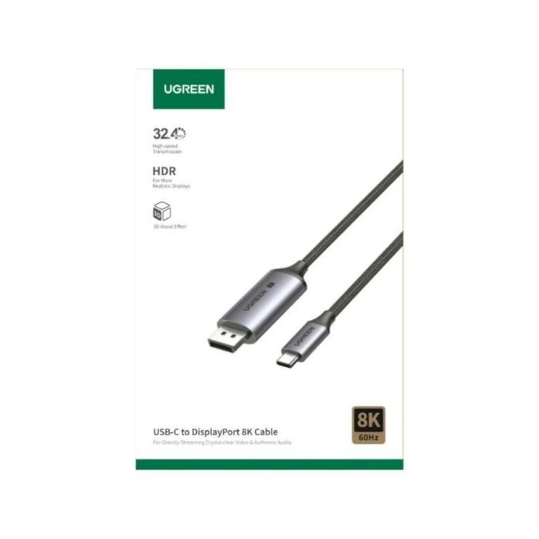 Cable USB-C Macho a Displayport macho 8K de 3 Metros | Sodimac Perú