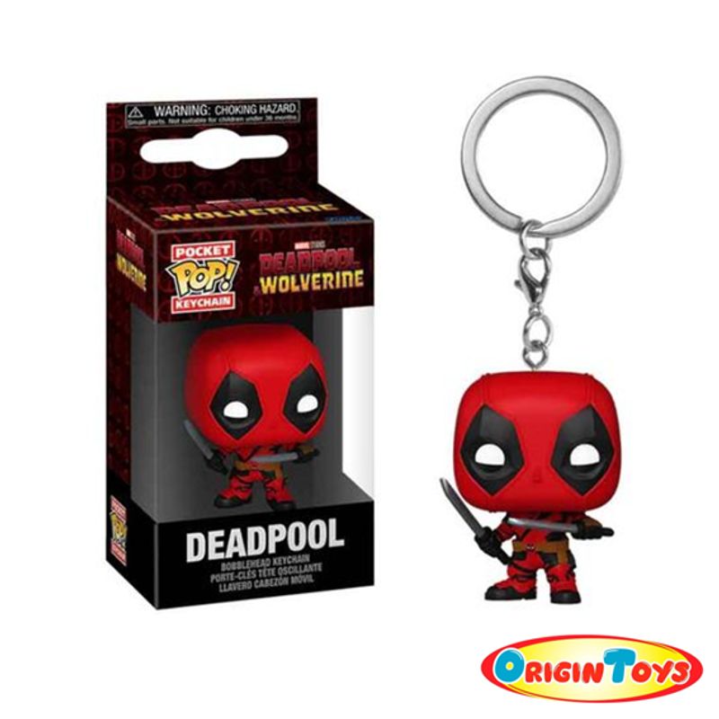 LLAVERO POCKET POP MARVEL - DEADPOOL & WOLVERINE - DEADPOOL FUNKO ...