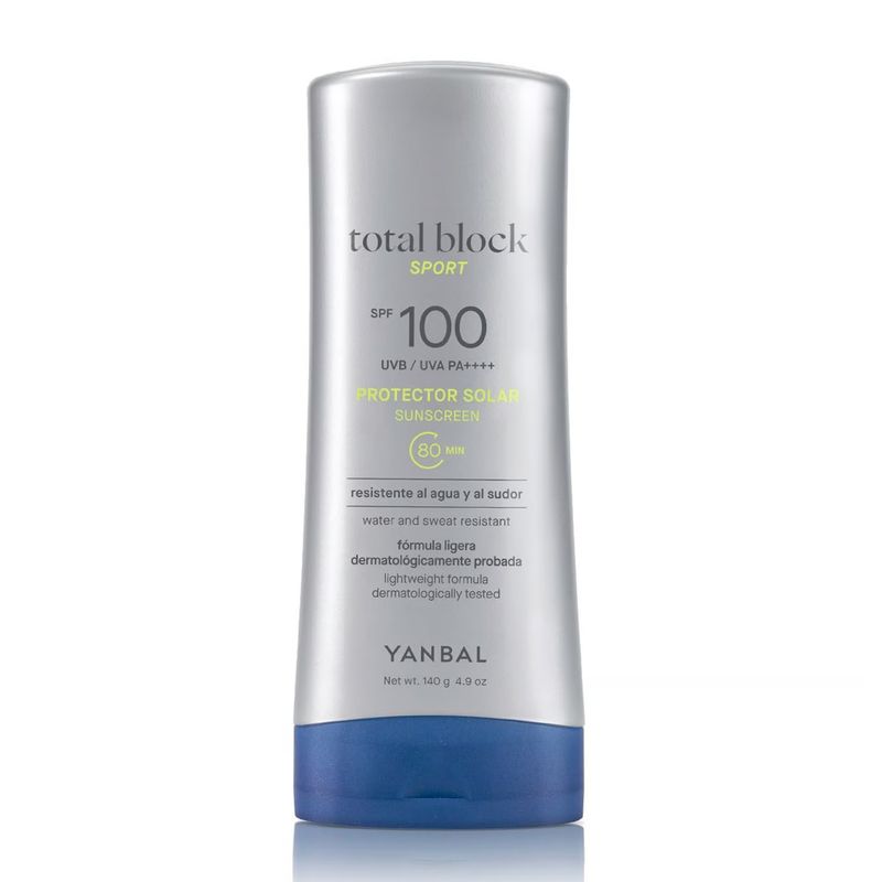 Protector Solar FPS 100 Jumbo Total Block Sport YANBAL | falabella.com
