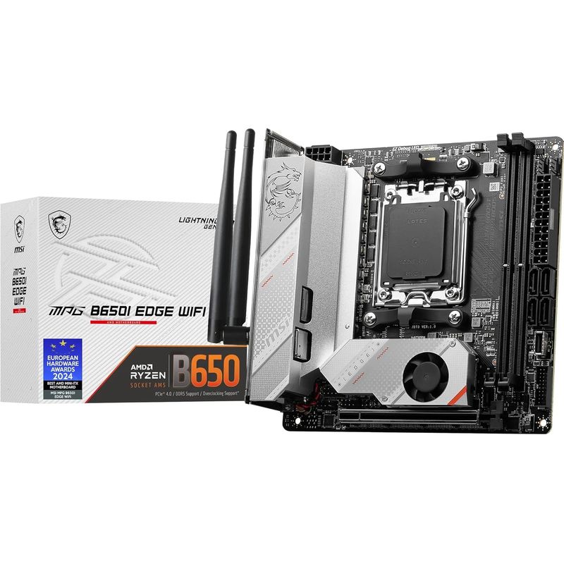 Motherboard MSI MPG B650I EDGE WIFI AMD B650 Socket AMD AM5 mini-ITX ...