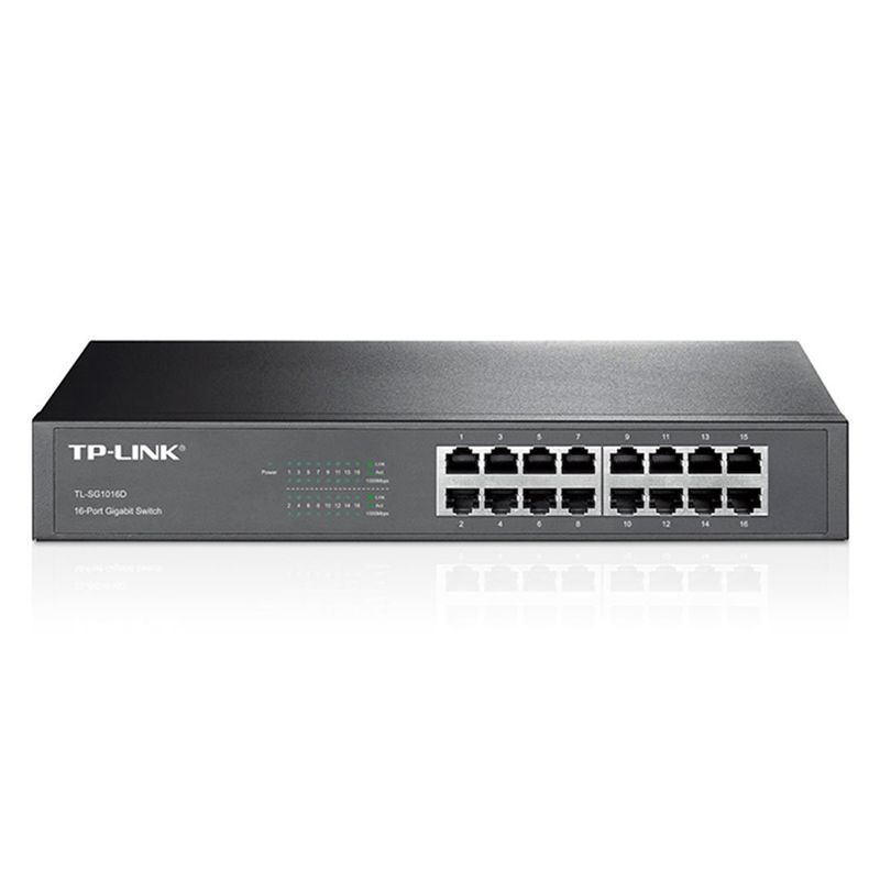 TP-LINK SG1016D Switch 16 puertos Gigabit TP LINK | falabella.com