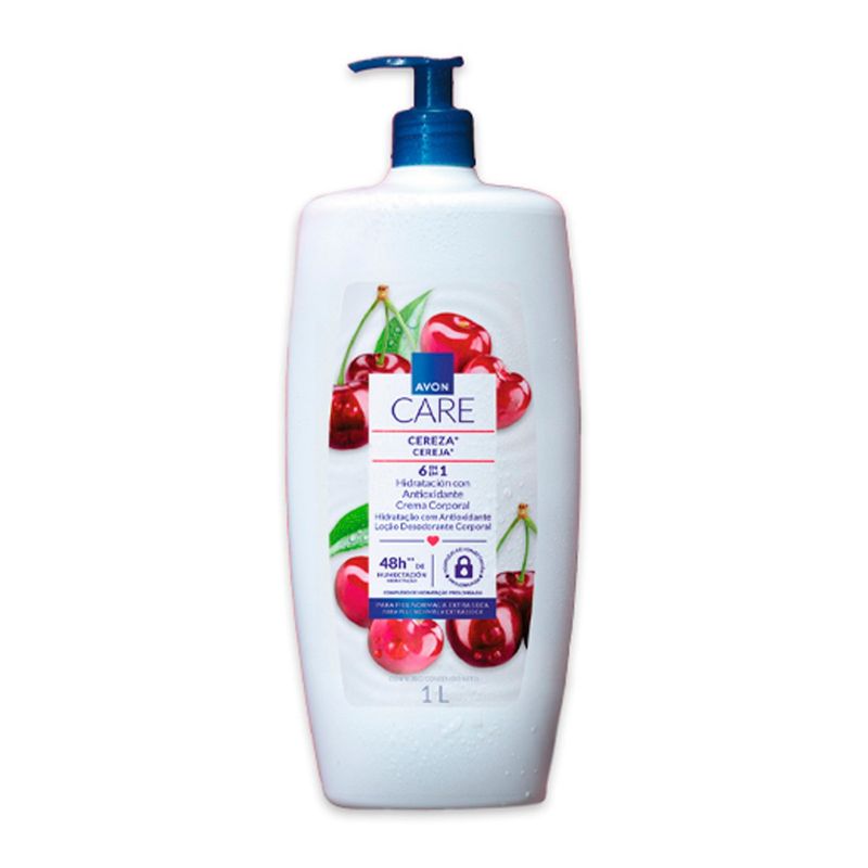 Avon Care 6 en 1 Crema Corporal Cereza 1 Litro AVON | falabella.com