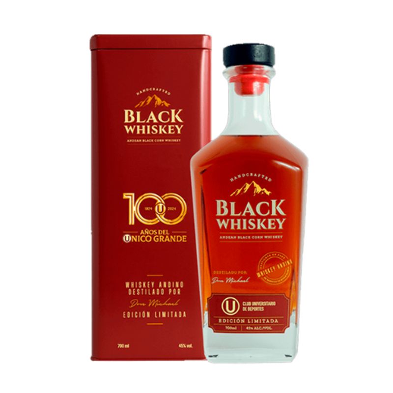 Whisky BLACK WHISKEY Centenario «U» Botella 700ml WHISKEY | falabella.com