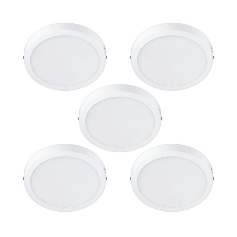 KIT 5 FOCOS LED PHILIPS DOWNLIGHT 24W LUZ FRÍA PHILIPS | falabella.com