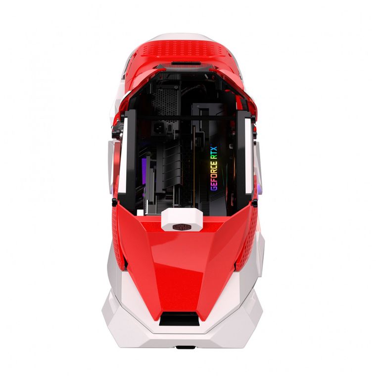 CASE-PC COOLER MASTER SNEAKER-X CPT KIT ACERO ROJO PN ABK-SXNN-S38L3-R1 ...