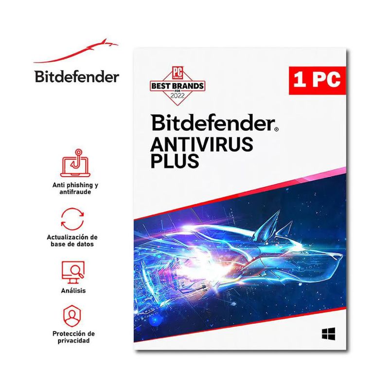 ANTIVIRUS BITDEFENDER PLUS BITDEFENDER | falabella.com