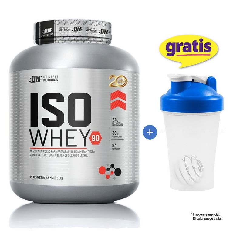 ISO WHEY 90 2.5 KG UNIVERSE NUTRITION VAINILLA UNIVERSE NUTRITION ...