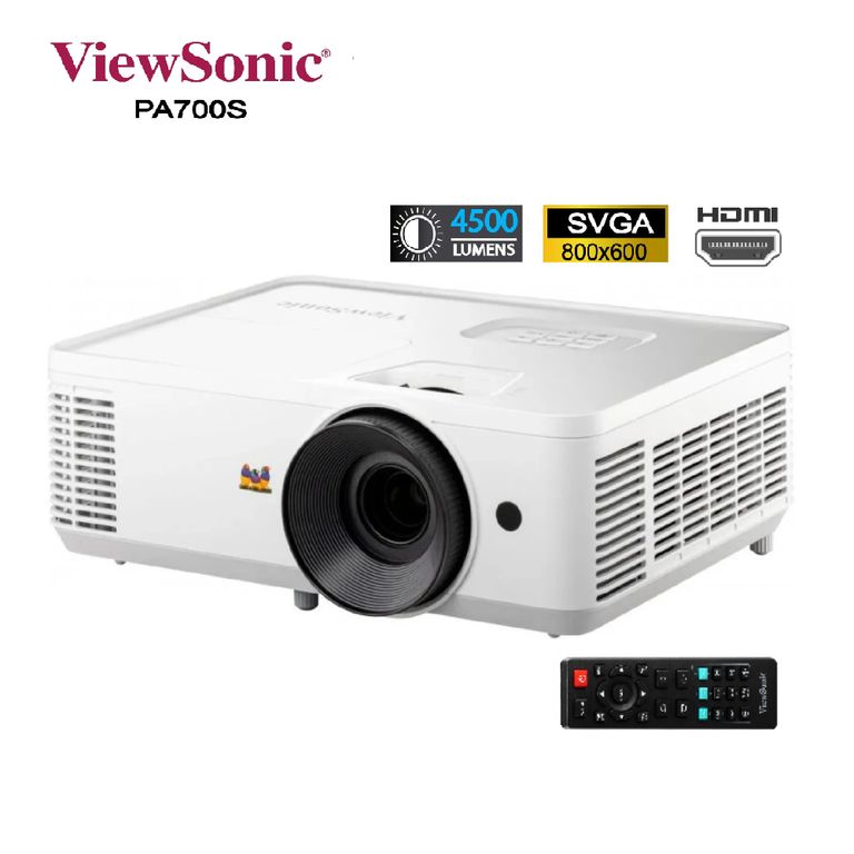Proyector View Sonic PA700S DLP SVGA 4500 Lum VIEWSONIC | falabella.com