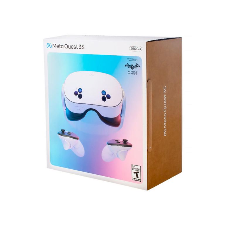 Meta Quest 3S Headset 256 GB Batman Arkham Shadow White META ...
