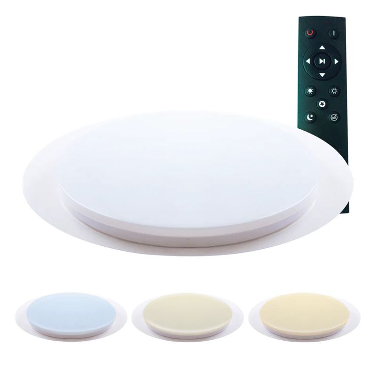 Panel Plafon Smart Led 48W Tricolor Aro Transparente 3600Lm DIXON ...