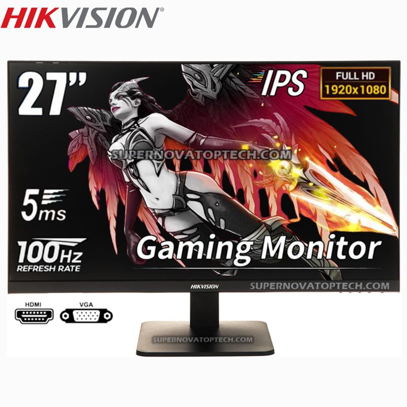 Monitor HIKVISION 27 Full HD, 100Hz IPS 5Ms HDMI VGA HIKVISION ...