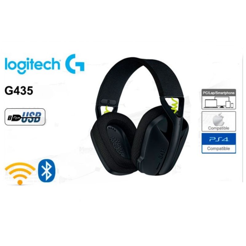 Audífonos Logitech G435 Bluetooth-Negro LOGITECH | falabella.com