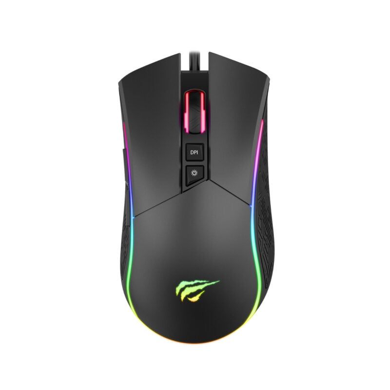 Mouse Gamer USB Havit MS1001S Negro RGB 4800 DPI HAVIT | falabella.com