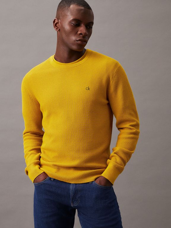 SWEATER WAFFLE STRUCTURE SWEATER CALVIN KLEIN | falabella.com
