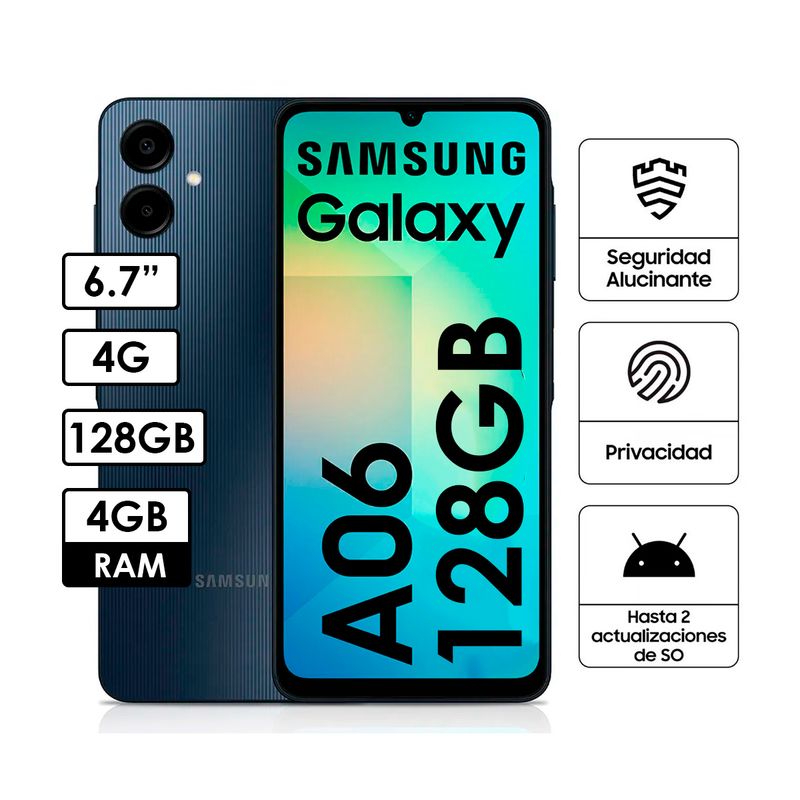 Celular Samsung Galaxy A16 4GB RAM 128GB Negro SAMSUNG | falabella.com