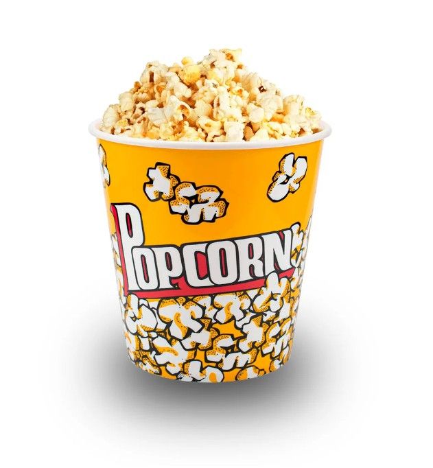 BALDE POPCORN 15CM - SET DE 3 - AMARILLO | Sodimac Perú