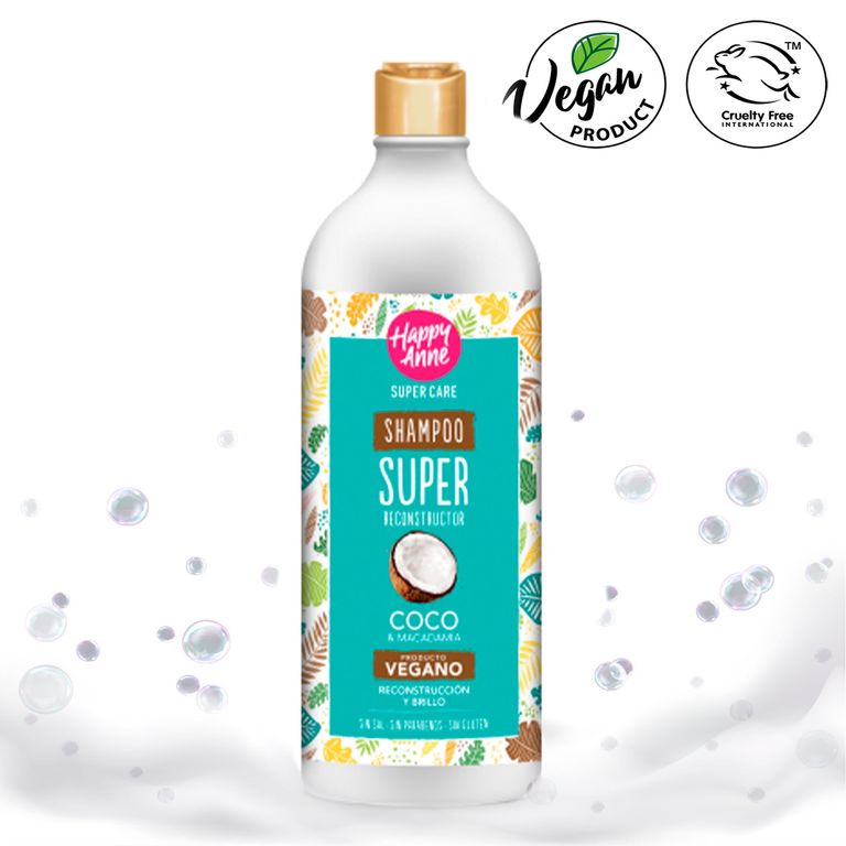 Shampoo Reconstructor Coco y Macadamia Happy Anne GENERICO | falabella.com
