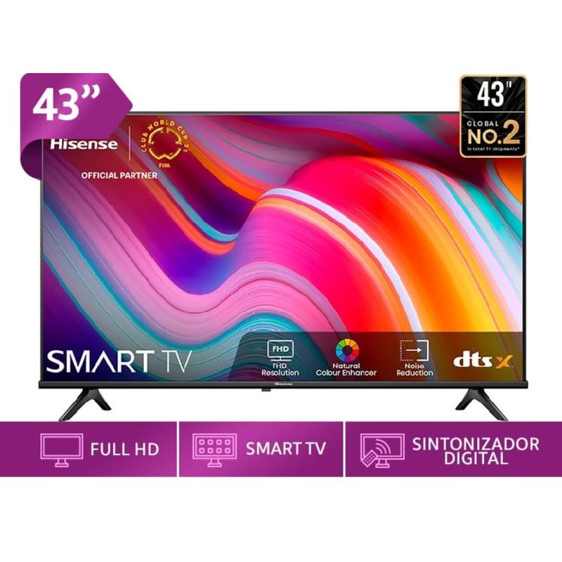 Televisor Hisense LED 43 FHD Smart TV - 43A4K HISENSE | falabella.com