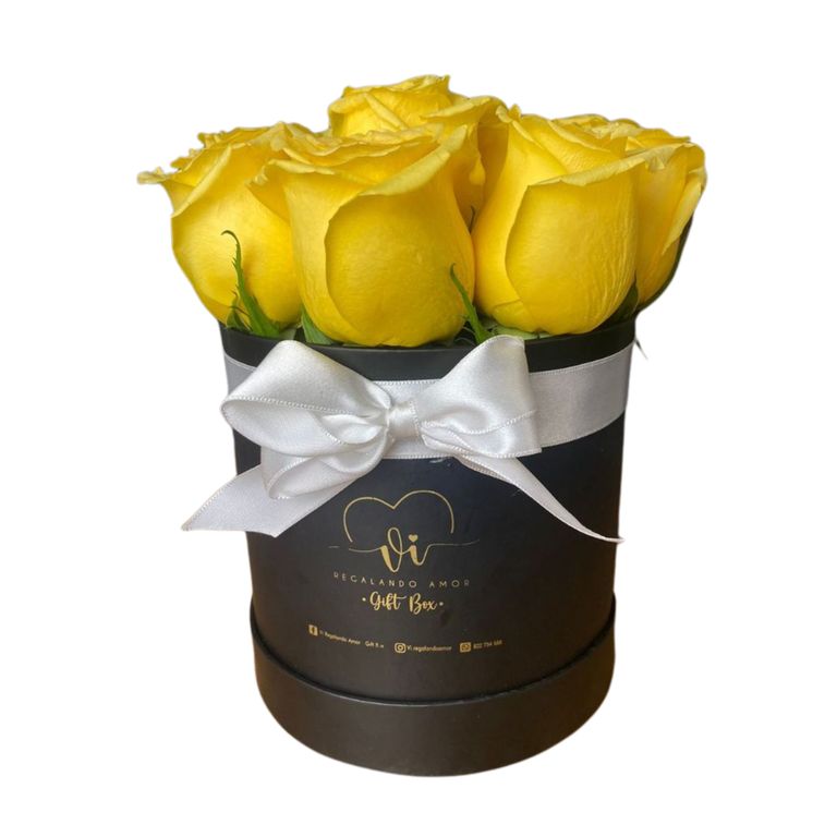 Box Clasico 12 Rosas Amarillas - Box Floral GENERICO | falabella.com