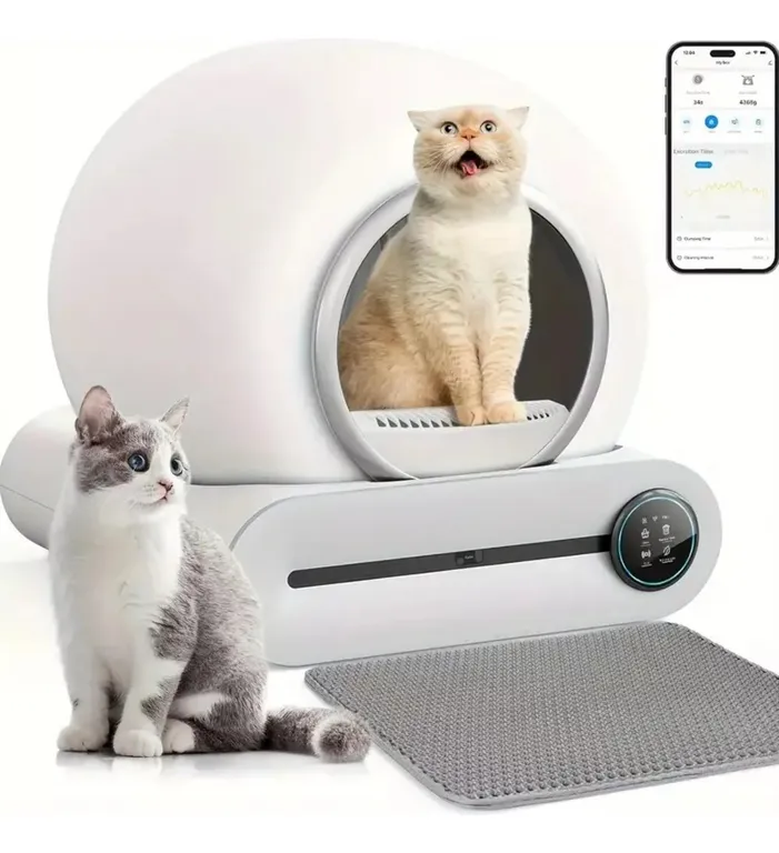 Arenero Robot Automático Para Gatos 20 Wifi Color Blanco U BUY ...