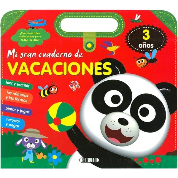 libro infantil MI GRAN CUADERNO DE VACACIONES – 3 AÑOS GENERICO ...