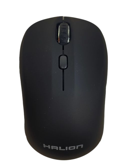 MOUSE INALAMBRICO 24G HALION HA-M200 COLOR NEGRO HALION | falabella.com