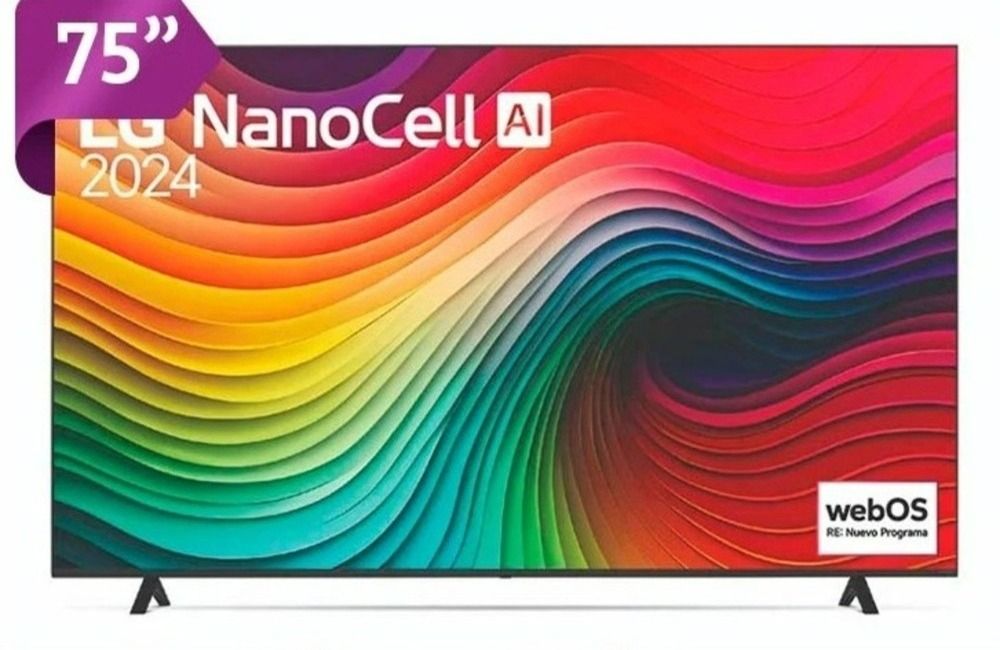 Televisor LG 75 NanoCell UHD 4K Smart 75NANO80TSA LG | falabella.com