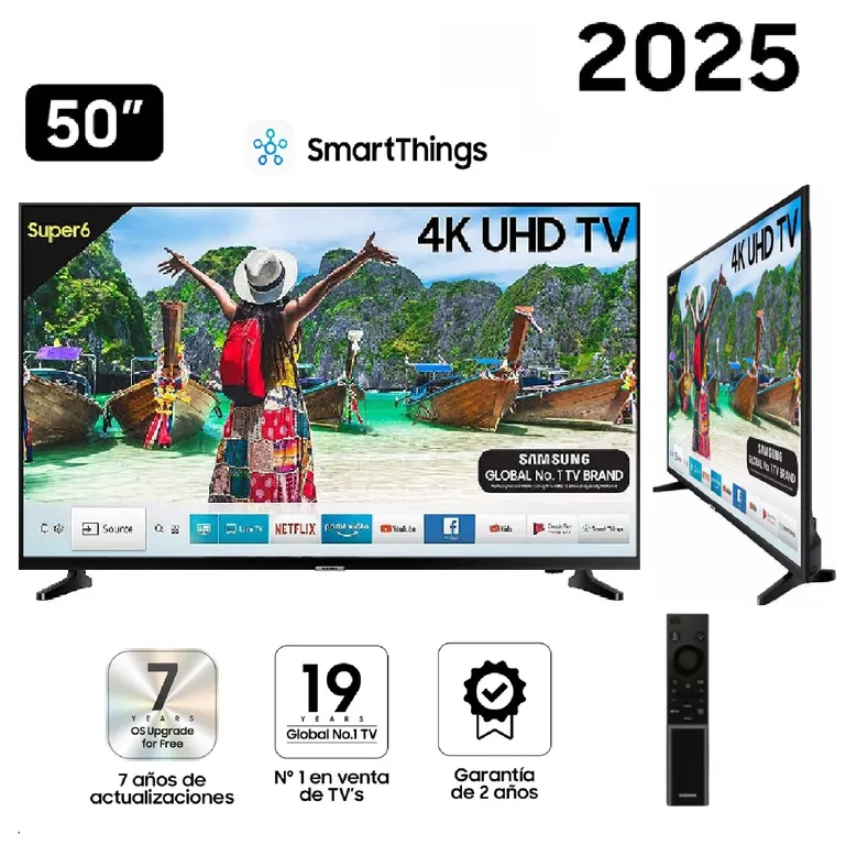 Led 50 Pulgadas Crystal UHD Smart TV 50DU7000 SAMSUNG | falabella.com