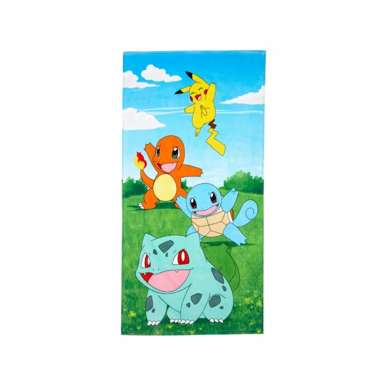 Pokemon Toalla para niños Edicion Pikachu Charmander POKEMON ...