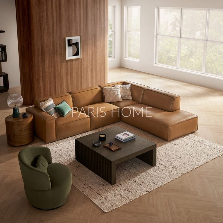 Seccional Derecho con chaise longue extensible Jonathan Ultracuero ...