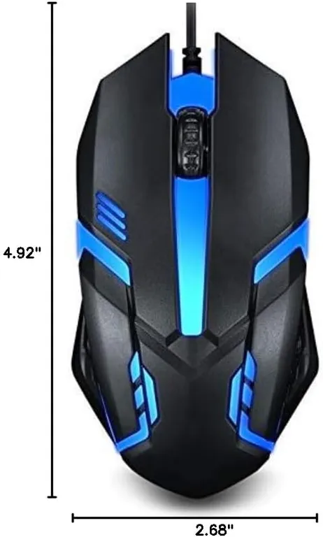 MOUSE OPTICO CABLEADO GAMER LED GENERICO | falabella.com