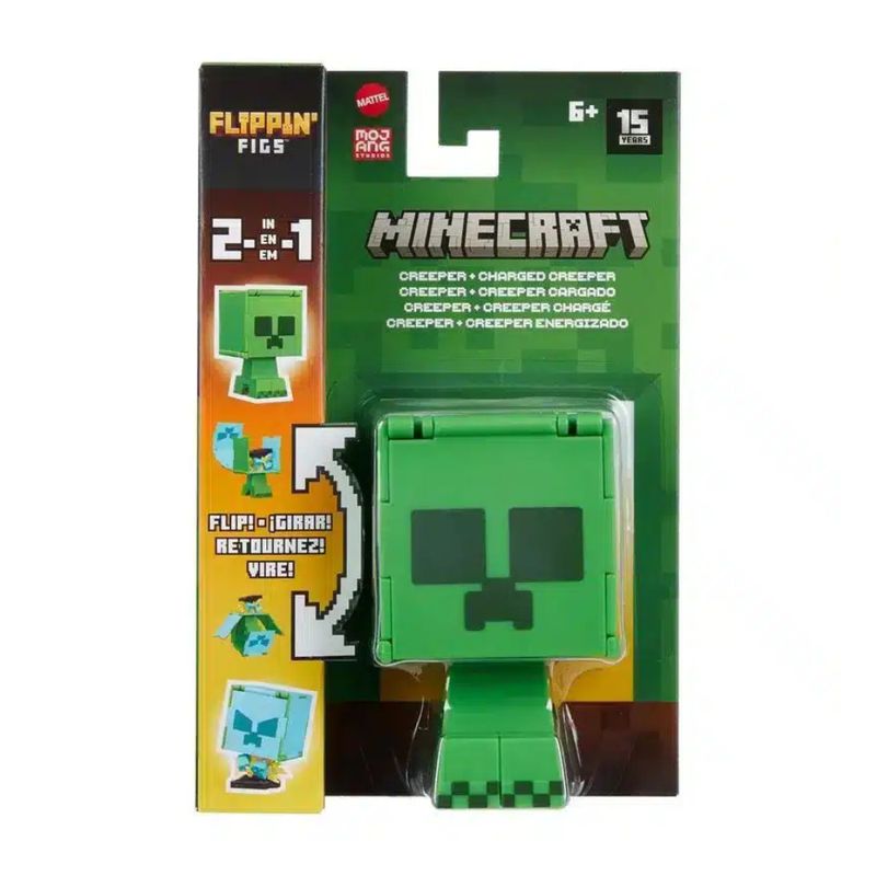 Minecraft Figura Intercambiable Creeper y Charged Creeper MINECRAFT ...
