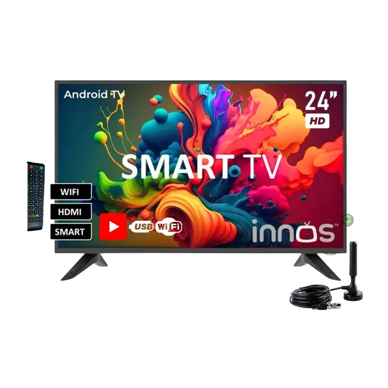 Televisor INNOS 24 LED HD Smart TV S2402KU Android y Antena HD GENERICO | falabella.com