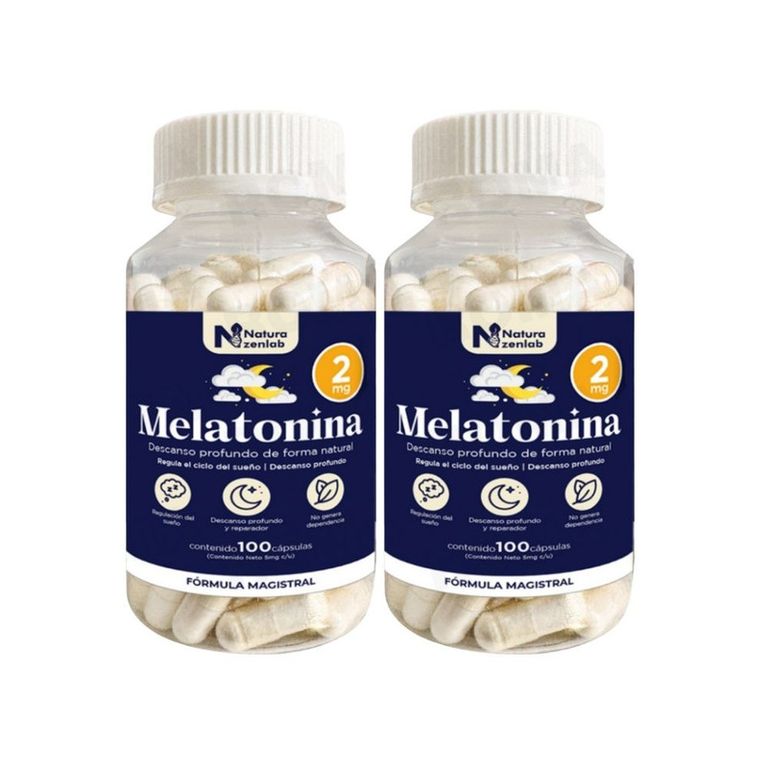 PACK 2 MELATONINA 2MG NATURA ZENLAB GENERICO | falabella.com
