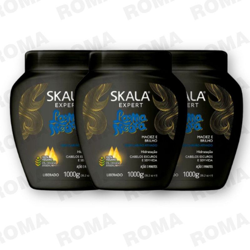 PACK 3 CREMA TRATAMIENTO CAPILAR SKALA LAMA NEGRA SKALA | falabella.com
