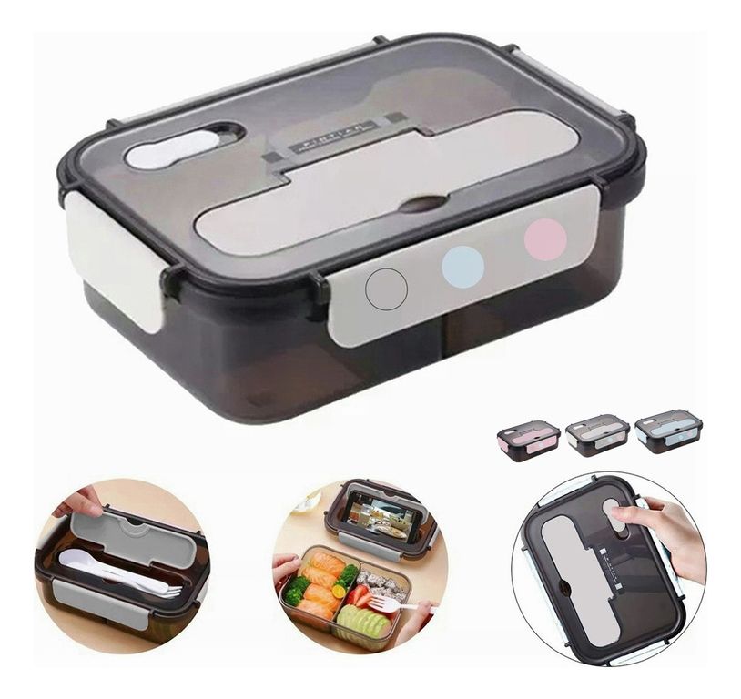 Fiambrera Lunch Box Topper Para Lunch Lonchera Termica TIOZONEY ...