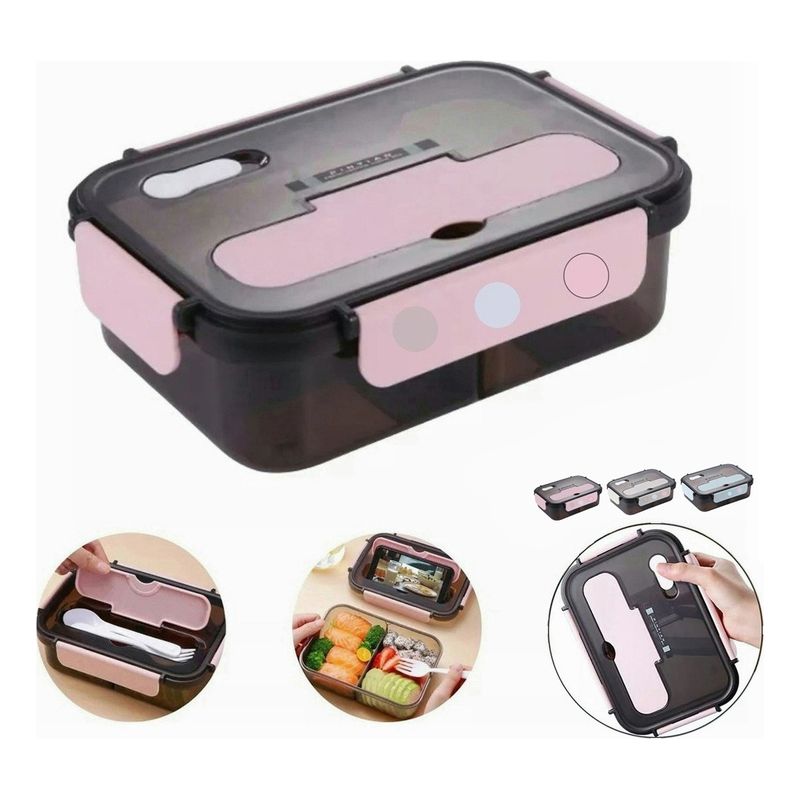 Fiambrera Lunch Box Topper Para Lunch Lonchera Termica TIOZONEY ...