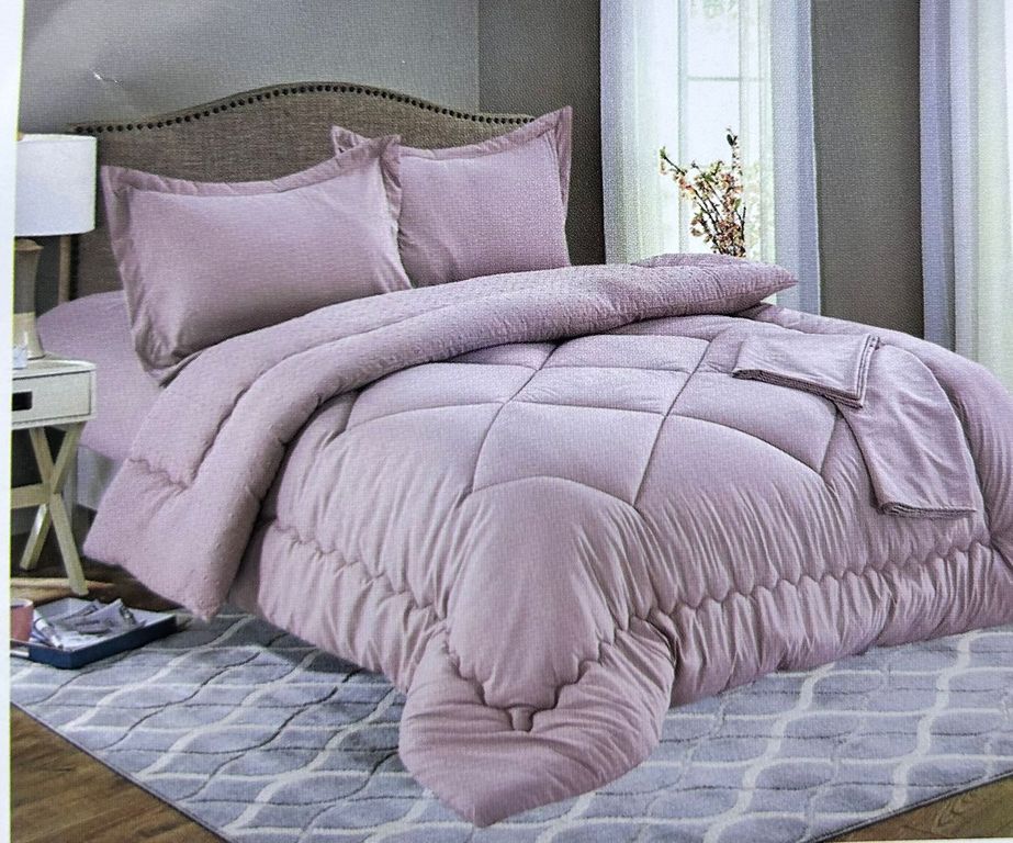 Set edredón Queen antiestrés de 5 pz 100% Algodón MINGDA | falabella.com