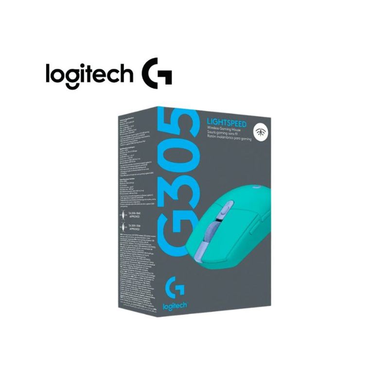 MOUSE LOGITECH G305 LIGTHSPEED INALAMBRICO MENTA LOGITECH | falabella.com