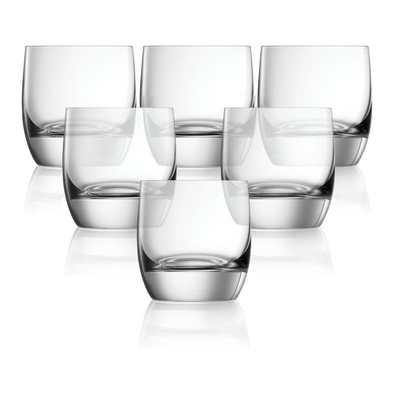 Set de 6 Vasos 190ml para Whisky, Brandy y más Licores DELIGLASS ...